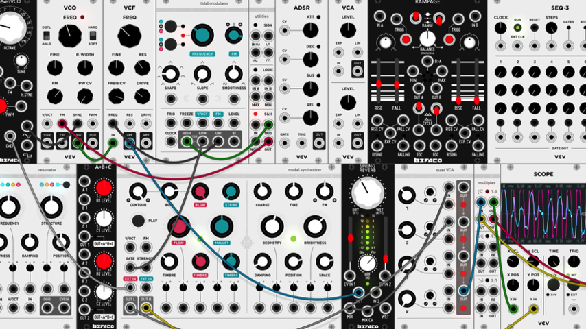 Synth Signal Flow Diagrams